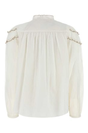 Isabel Marant Womens Shirt White Cotton Viscose