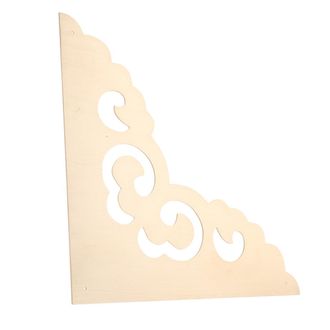 Garneck Vintage Eckensch&uuml;tzer f&uuml;r Schr&auml;nke aus Messing 20 X 20cm Antiker Kantenschutz f&uuml;r M&ouml;bel Dekorative Schrankbeschl&auml;ge Schutz f&uuml;r K&uuml;chenschr&auml;nke und Komm