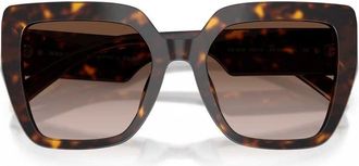 Dolce & Gabbana Femme, Accessoires, Brun, Taille: 54 MM Lunettes de soleil carr&eacute;es en ac&eacute;tate