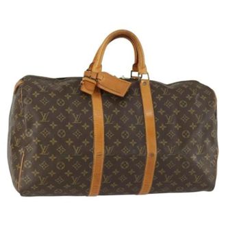 Louis Vuitton Sac Week-end Vintage Pre-owned - Femme - Pre-owned - Brun - Taille: ONE Size