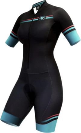 Generic Kurz&auml;rmeliger Damen-Skinsuit f&uuml;r Triathlon, Fahrrad, Rennsport, Laufanzug, Badeanzug, Jumpsuits, 9, XX-Large