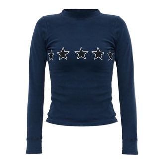 Balenciaga Damen, Oberteile, Blau, MGr&ouml;&szlig;e
