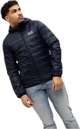 Emporio Armani Homme, Vestes, Bleu, Taille: XS Tussenjas