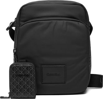 Calvin Klein Umhängetasche Calvin Klein Puffer Utility Reporter LV04D3200G Schwarz