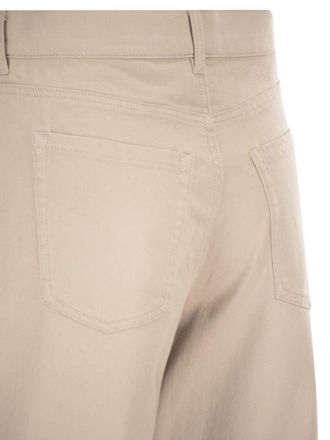 Max Mara Womens Jeans Emily Light Beige Cotton