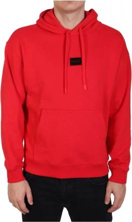 HUGO BOSS Homme, Sweatshirts et sweats &agrave; capuche, Rouge, Taille: XL Sweat &agrave; capuche