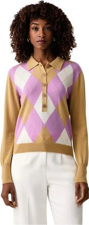 Patrizia Pepe Pull &agrave; col rond - Femme - Pulls - Multicolore - Taille: 36 FR