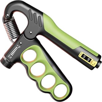 Generic Unterarm Grip Verst&auml;rker,Einstellbare Griffkraft Trainer - Smart Z&auml;hler Finger&uuml;ber F&uuml;r Zu Hause, Pendeln, Schule, Reisen