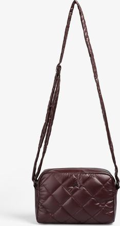 Scalpers Sac bandoulière matelassé - Bordeaux métallisé-Rouge