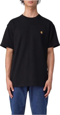 Carhartt Work in Progress Homme, Tops, Noir, Taille: M T-Chemises