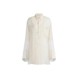 Alberta Ferretti Damen, Blusen & Hemden, Wei&szlig;, SGr&ouml;&szlig;e