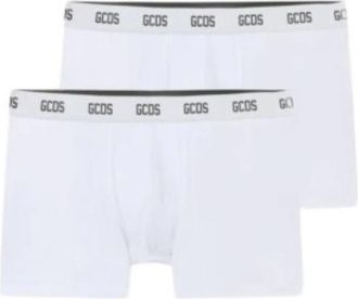 GCDS Herren Essentials Boxer Briefs 2-Pack - - Underwear - Herren - Wei&szlig; - 2XL