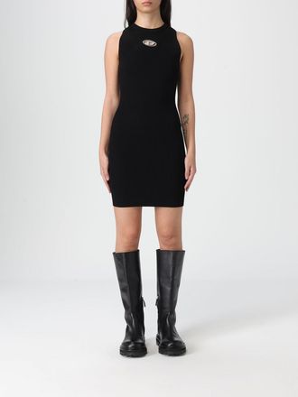 Diesel Kleid Damen Farbe Schwarz