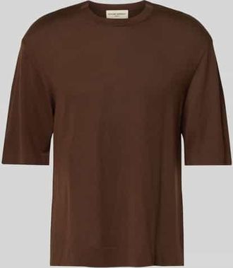 Officine G&eacute;n&eacute;rale Relaxed Fit T-Shirt aus Lyocell-Woll-Mix