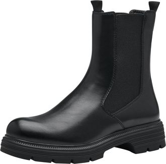 Tamaris Damen Stiefel Vegan schwarz 39