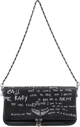 Zadig&Voltaire Crossbody Bags - Rock Graffitti - Gr. unisize - in Schwarz - f&uuml;r Damen