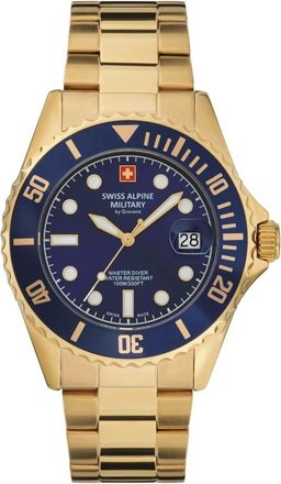 Swiss Alpine Military 7053.1115 Taucheruhr - - Accessories - Herren - Gelb - ONE SIZE