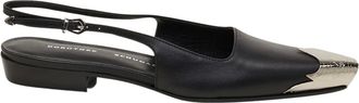 Dorothee Schumacher Femme, Chaussures, Noir, Taille: 38 EU Western Coolness Ballerina