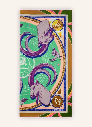 Codello Tuch Sternzeichen Steinbock gruen