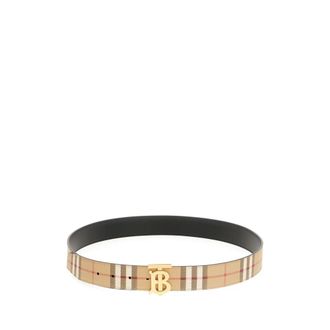 Burberry Reversible Check TB G&uuml;rtel - - Accessories - Herren - Mehrfarbig - 85 CM