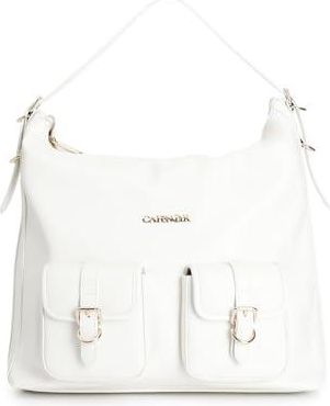 Caf&egrave;noir Sac Bandouli&egrave;re Avec Poches Et Logo Grav&eacute; Au Laser Sur La Bandouli&egrave;re, Pour Femme, Couleur Blanc, Taille Taille Unique