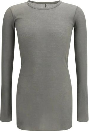 Rick Owens Homme, Tops, Gris, Taille: M V&ecirc;tement de sport en coton bicolore