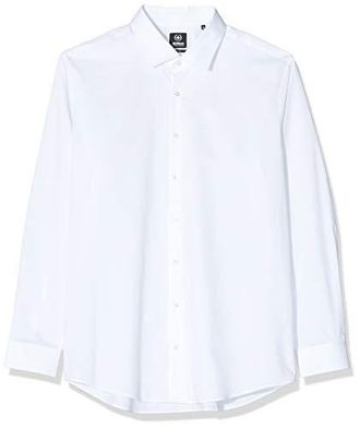 Strellson Premium Santos Chemise Business, Blanc (White 100), 37 Homme