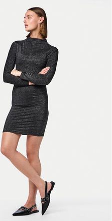 Pieces Kleid f&uuml;r den Alltag Monica 17151155 Schwarz Slim Fit