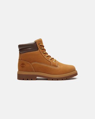 Timberland Wasserdichter Auburn Falls 6-Inch Boot f&uuml;r Kinder in Gelb, Gelb, Gr&ouml;&szlig;e