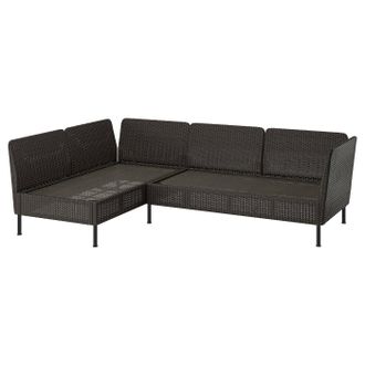 IKEA VITTSK&Auml;R 3er-Modulecksofa