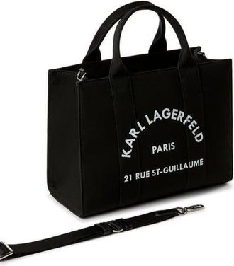 Karl Lagerfeld Sac cabas en coton