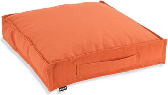 H.O.C.K. Matratzenkissen Outdoor Classic Uni Bodenkissen (50x50x10cm, Orange)