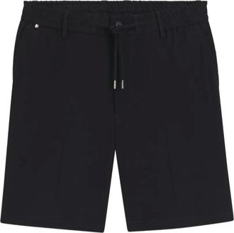 HUGO BOSS Homme, Shorts, Bleu, Taille: W36 H-Kane1 Linen Blend Shorts