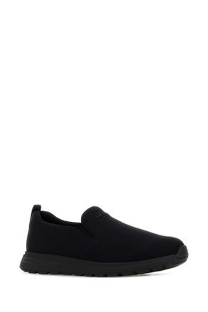 Prada Slip-On Knit Sneaker - Black
