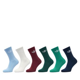 adidas Lange Socken adidas Trefoil Cushion Crew Socks 6 Pairs JI9504 Bunt