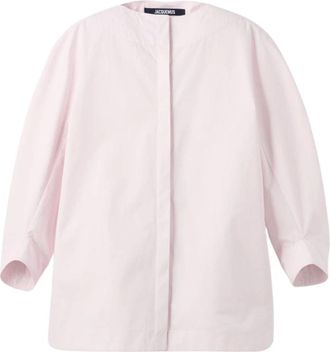 Jacquemus Femme, Blouses et Chemises, Rose, Taille: 34 FR Chemises