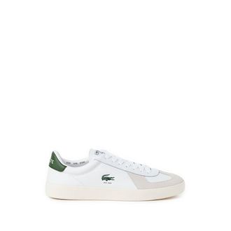Lacoste Baskets en cuir et coton m&eacute;lang&eacute;s