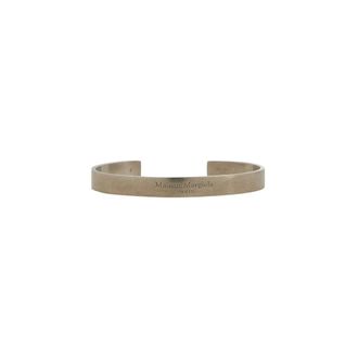 Maison Margiela Homme, Accessoires, Gris, Taille: 3XL Logo Cuff