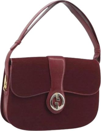 Gucci Pre-owned Sac bandouli&egrave;re Micro Small GG Canvas - Femme - Pre-owned - Rouge - Taille: ONE Size