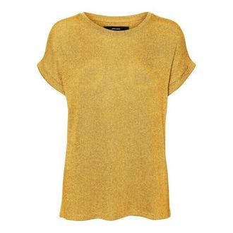 Vero Moda Pull T-Shirt Jaune Femme Brianna Jaune XS