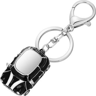 Amosfun Mini porte-clés de voiture style voiture Keyfob Porte-clés créatif voiture porte-clés porte-clés décoratif Pendentifs pour hommes et femmes Rouge, Noi