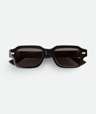 Bottega Veneta Lunettes De Soleil Rectangulaires Intrecciato - Bottega Veneta