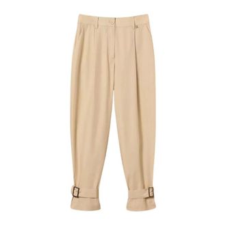 Twinset Safari Hose - - Trousers - Damen - Beige - L