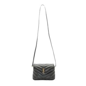 Saint Laurent Pre-owned Toy Loulou Quilted Shoulder Bag - - Pre-owned - Damen - Schwarzk - ONE SIZE