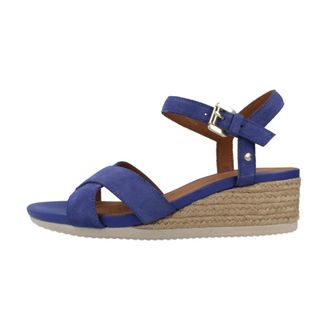Geox Femme, Chaussures, Bleu, Taille: 37 EU Ischia Corda