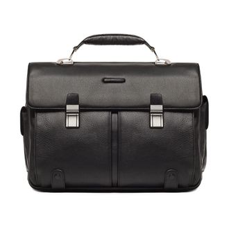 Piquadro Serviette porte-ordinateur et -iPad/iPadAir- - Homme - Sacs - Noir - Taille: ONE Size