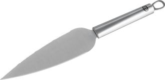 Dr. Oetker 1956 Profi-Tortenmesser und Tortenheber, Küchenmesser, für die Hochzeitsfeier, 31 cm, verschiedene Kanten und rostfreier Edelstahl, Menge: 1 Stück