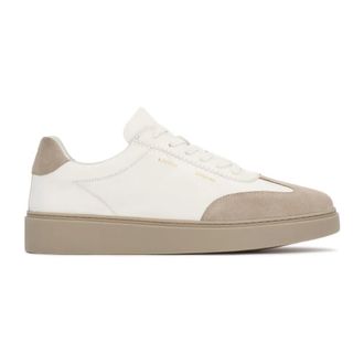 Kazar Homme, Chaussures, Blanc, Taille: 41 EU Baskets homme en daim et cuir