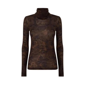 Pinko Brendola Pullover mit Rollkragen - - Knitwear - Damen - Mehrfarbig - XS