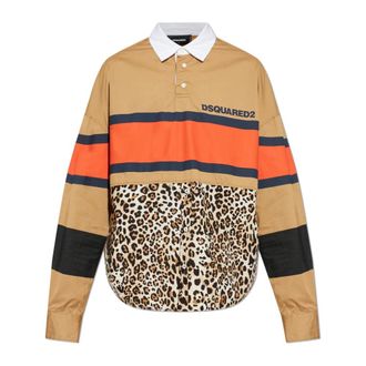 Dsquared2 Polohemd aus verschiedenen Stoffen - - Tops - Herren - Mehrfarbig - XL